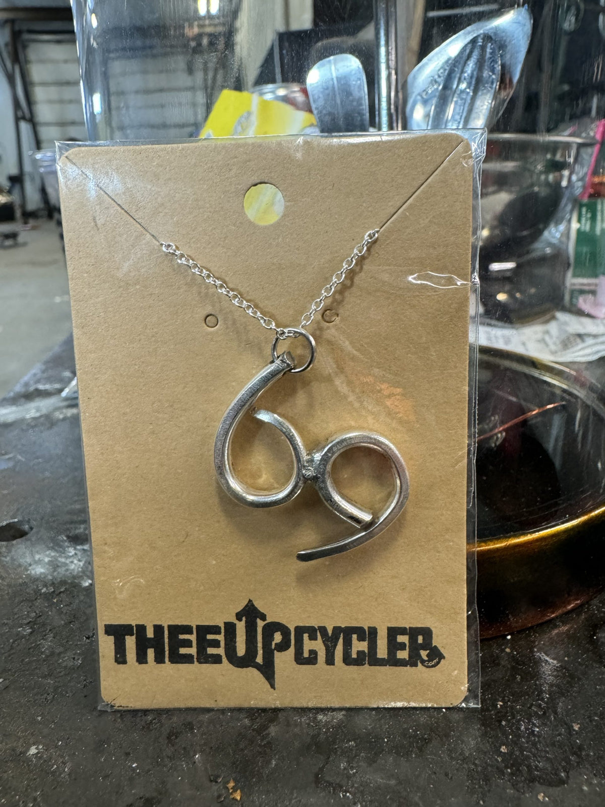 Jewelry, Necklace, 69 SixtyNine (Pendant & Chain) – TheeUpCycler